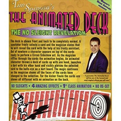 Animated Deck by Tim Spinosa - This Deck Can Be Shown On Both Front An ...