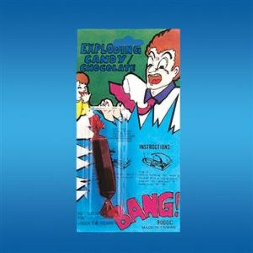 Exploding Candy - When the Candy is Unwrapped... A "BANG" Sounds Out ...