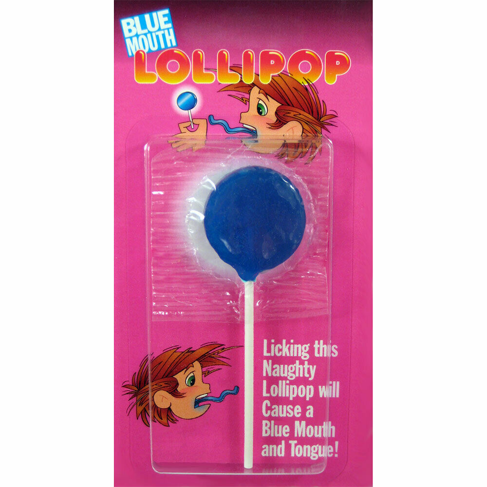 Blue Mouth Lollipop - Watch the Fun When You Offer This Candy To Your ...