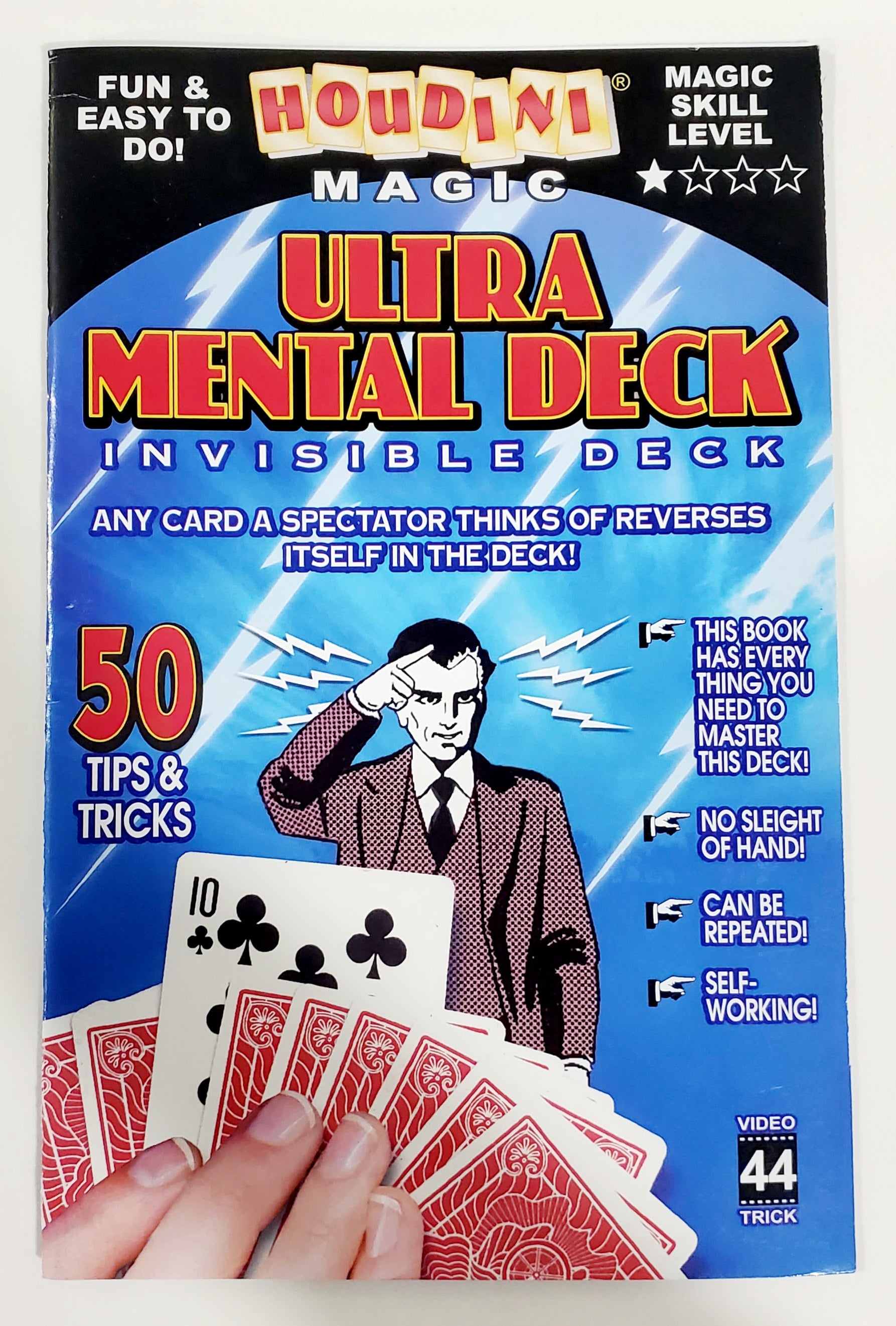 50 Tips and Tricks with an Invisible Deck - Booklet Only – longsuperstore