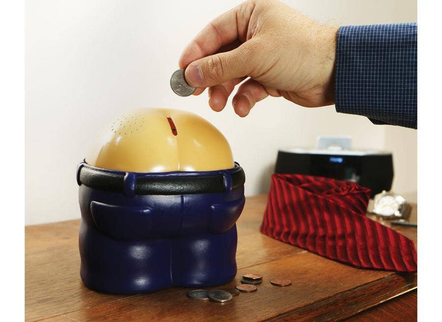 Fanny Bank - Drop Some Loot and Hear Me Toot! - The Farting Butt Bank ...